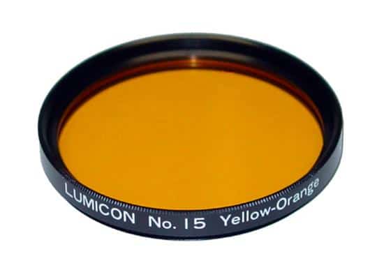 Lumicon 2 Inch #15 Yellow-Orange Color Filter – FarpointAstro