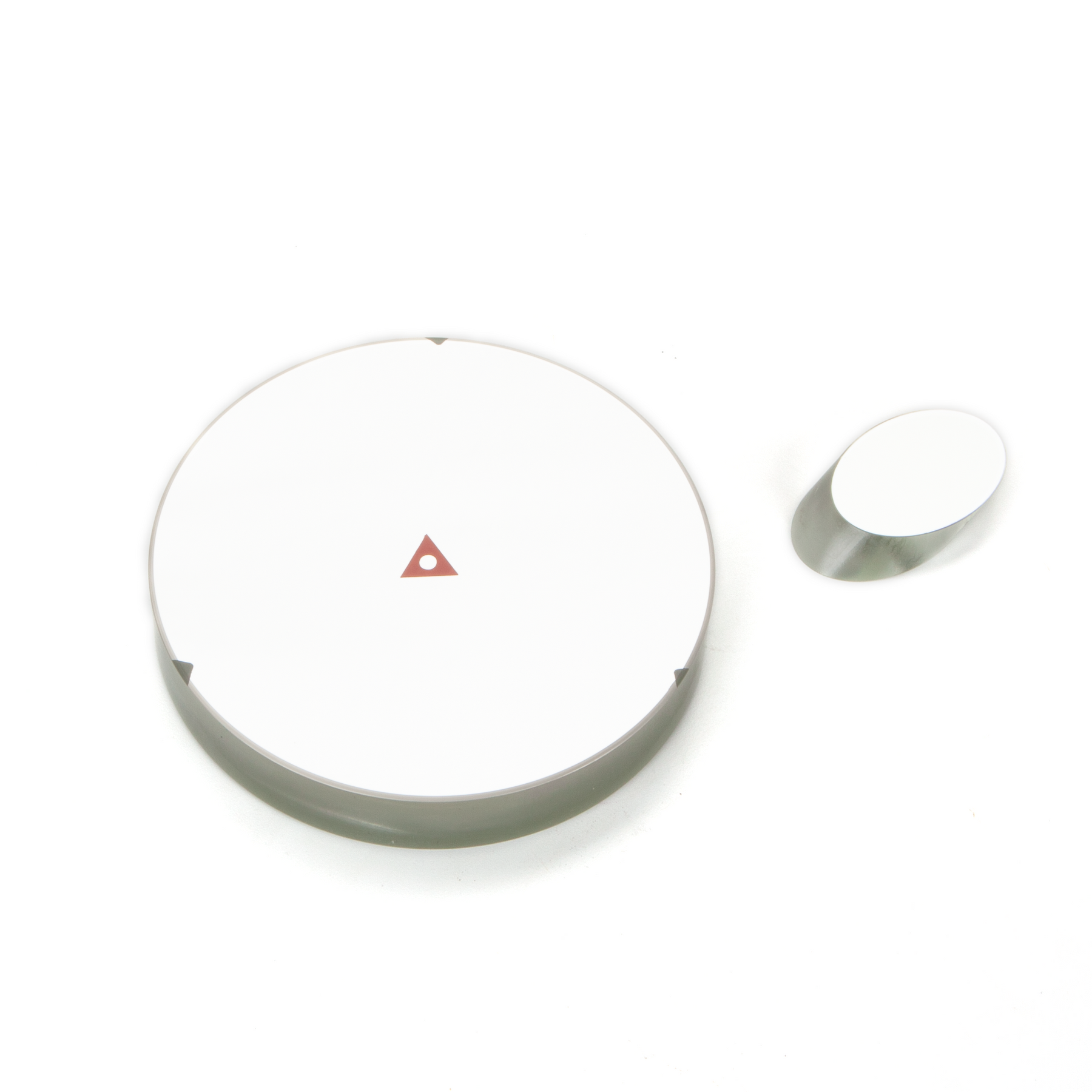 8 Inch Primary Mirror plus Secondary Strip and Standard Aluminum Recoa ...